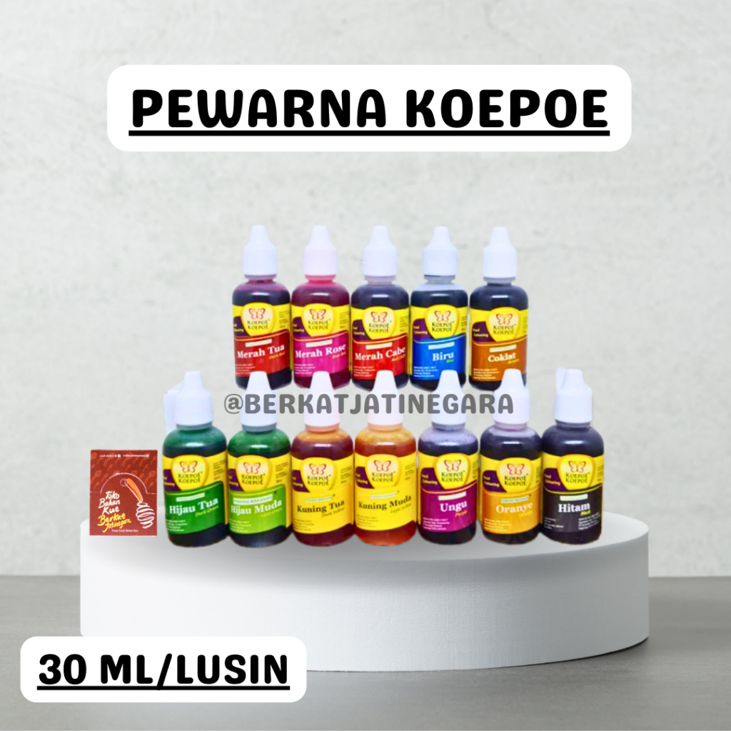 Jual PEWARNA KOEPOE ALL VARIAN /PEWARNA MAKANAN/FOOD COLORING KOEPOE ...