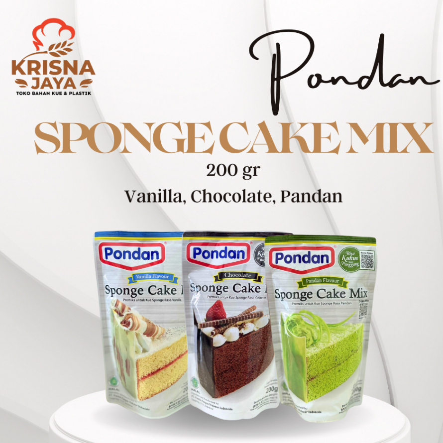 Jual Pondan Sponge Cake Mix 200gr | Shopee Indonesia