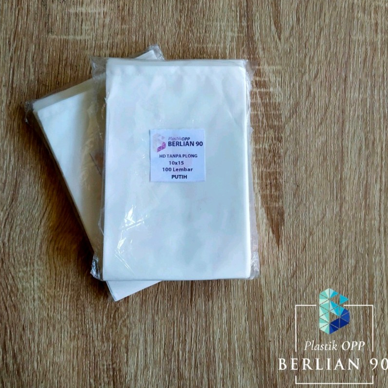 Jual ( PACK ) PLASTIK HD TANPA PLONG 10 x 15 cm / Plastik Packing ...