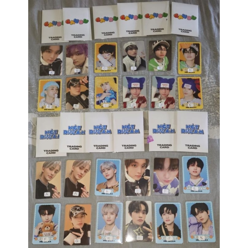 Jual (READY STOCK) NCT DREAM - PC TRADING CARD CANDY SET A dan B ...