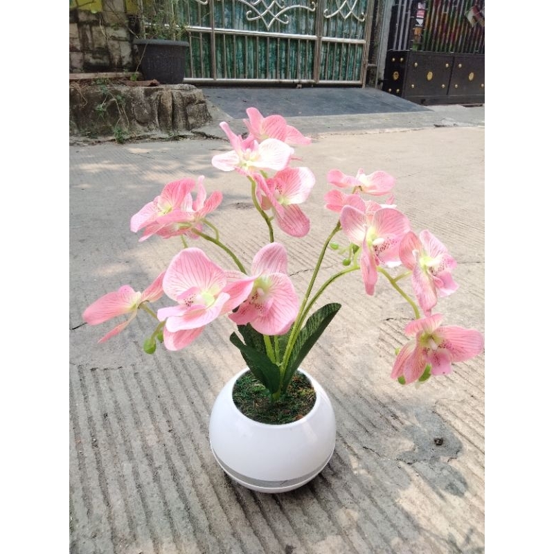 Jual CAROLINE FLORIST - BUNGA ANGGREK 5 CABANG ARTIFICIAL [ Ready ...