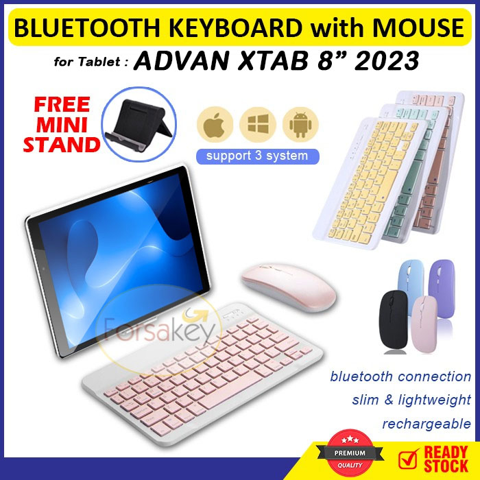 Jual Advan Xtab 8" 8 Inch Tablet Tab 2023 [FREE MINI STAND] Bluetooth ...
