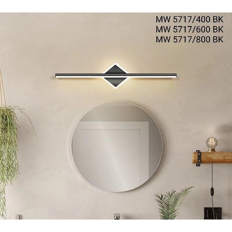 Jual lampu hias led garis minimalis lamp mirror wastafel kaca rias meja ...