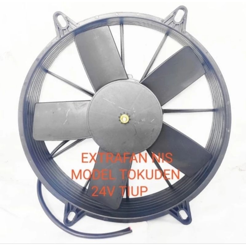 Jual EXTRA FAN KIPAS AC MOBIL DAN TRUCK TOKUDEN TIUP 24 VOLT | Shopee ...