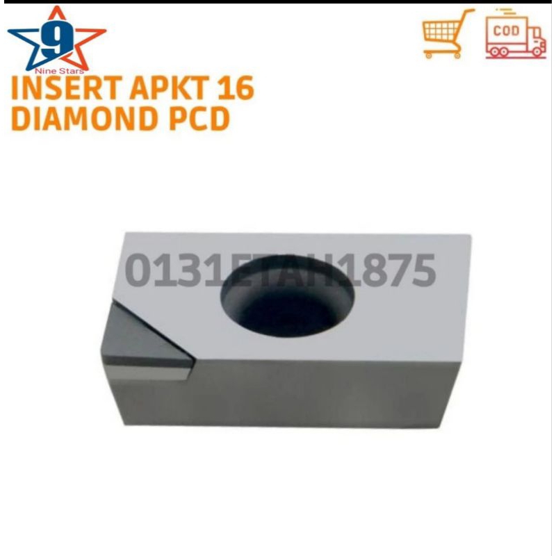Jual Insert facemill APKT 1604 Diamond PCD untuk alumunium Kilap ...