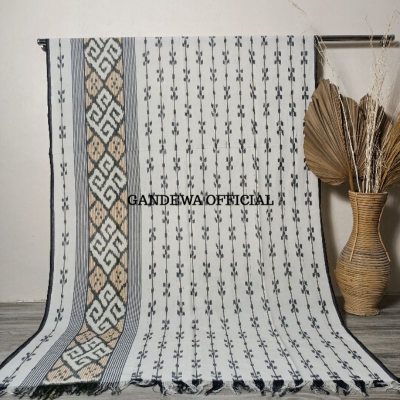 Jual GANDEWA TENUN || Kain Tenun Blanket Ikat ATBM Tradisional Jepara Etnik Motif Toraja Terbaru ...