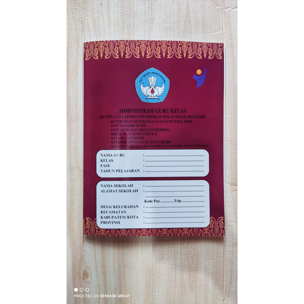 Jual BUKU DAFTAR KELAS DAN DAFTAR NILAI KURIKULUM MERDEKA SD | Shopee Indonesia