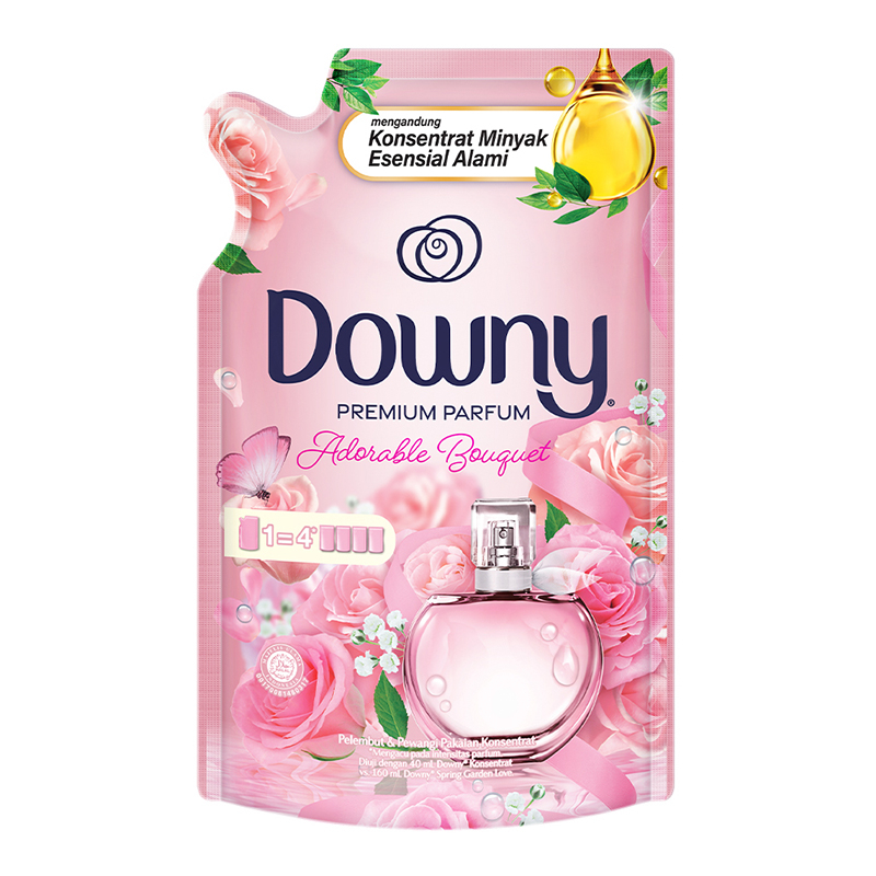 Jual Downy Pelembut dan Pewangi Pakaian Konsentrat Adorable Bouquet 550 ml | Shopee Indonesia