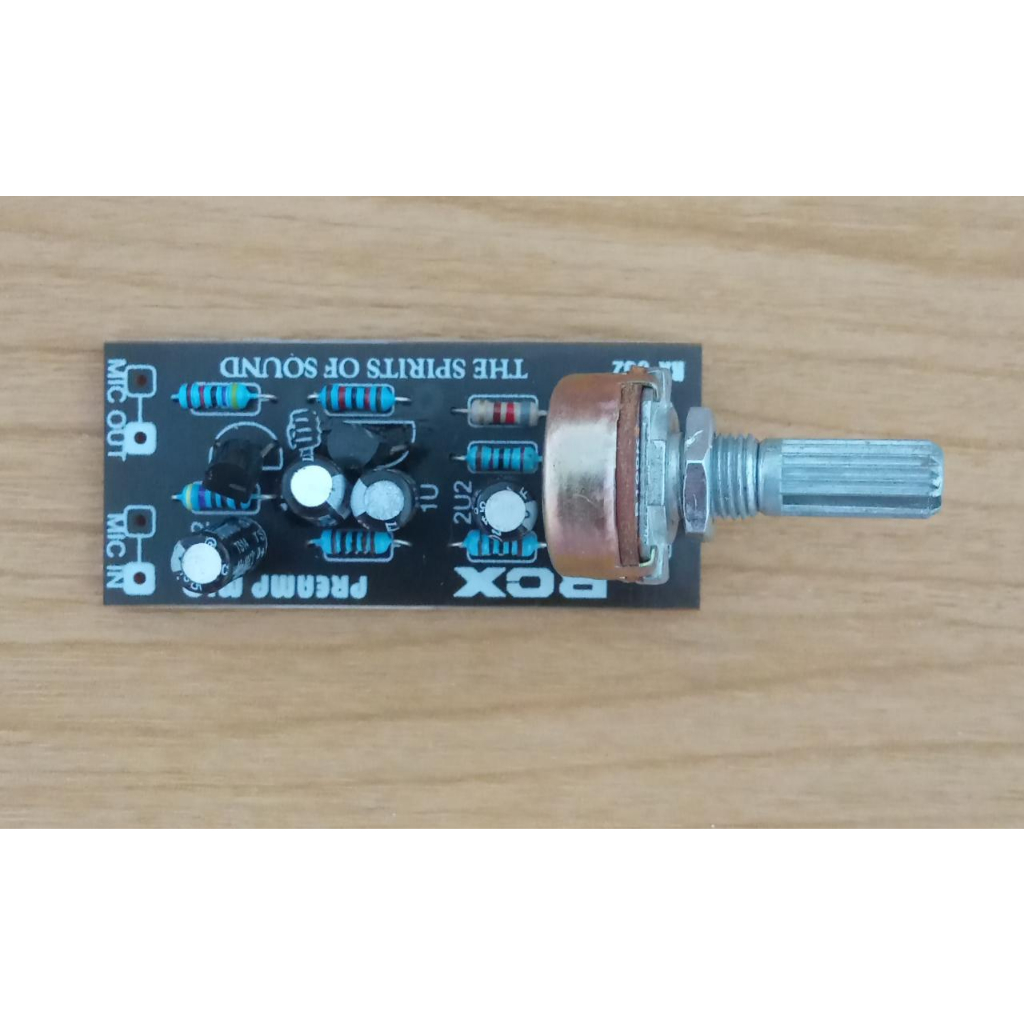 Jual PREAMP MIC 2 TR 1 POT PRE AMP 2TR 1POT ELITE 2 TRANSISTOR 1 ...