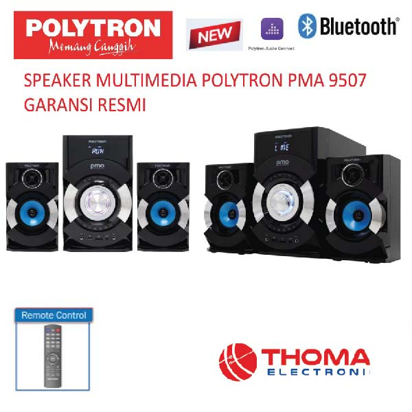 Jual SPEAKER MULTIMEDIA POLYTRON PMA 9507 / PMA9507 GARANSI RESMI | Shopee Indonesia