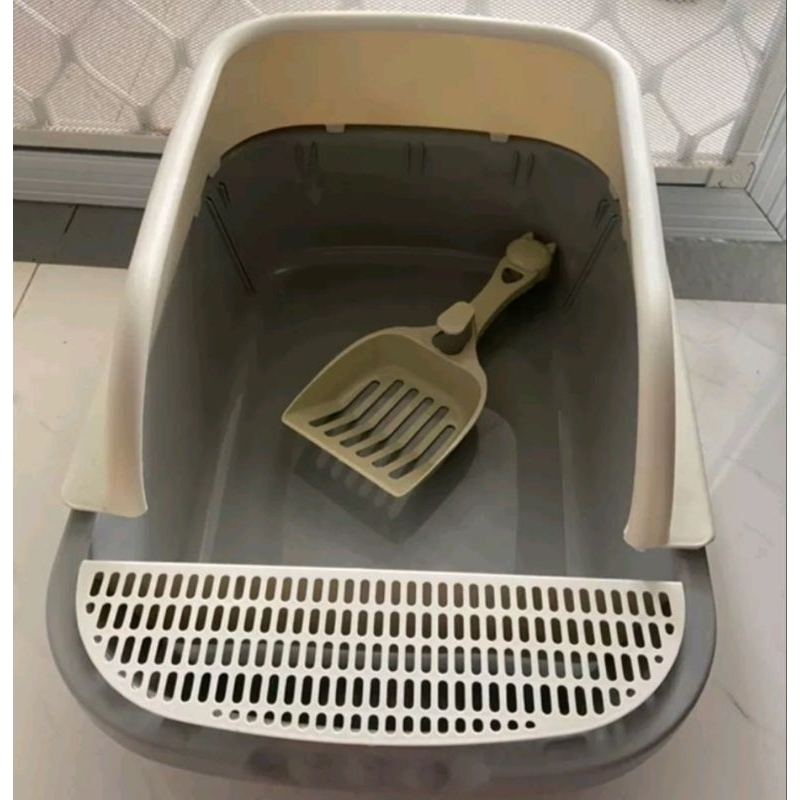 Jual Litter Box Cat | Tempat Baskom Bak Pasir Kucing Toilet Kucing ...