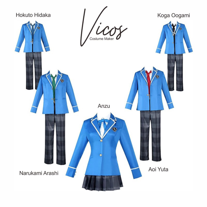 Jual Kostum Cosplay Ensemble Star Uniform | Shopee Indonesia