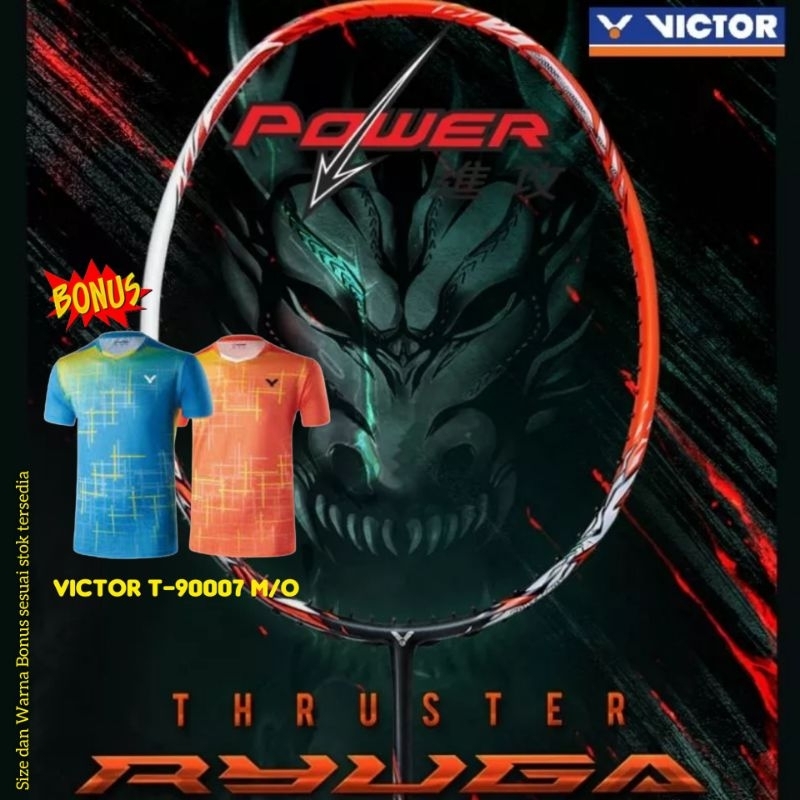 Jual Victor Thruster Ryuga | TK-Ryuga Badminton Racket | Shopee Indonesia