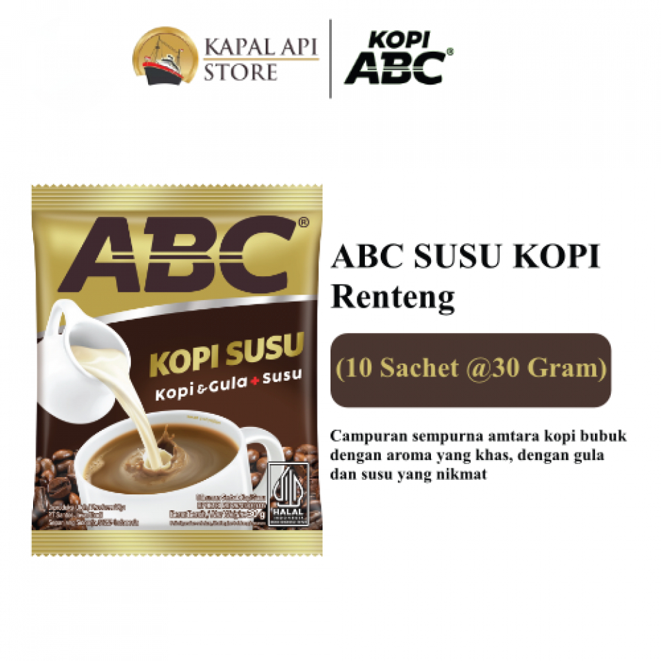 Jual Kopi ABC kopi susu sachet (10Pcs) | Shopee Indonesia