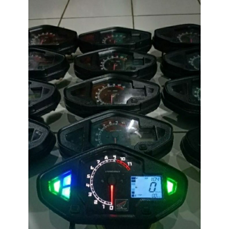 Jual Spidometer speedometer megapro monoshock karbu | Shopee Indonesia