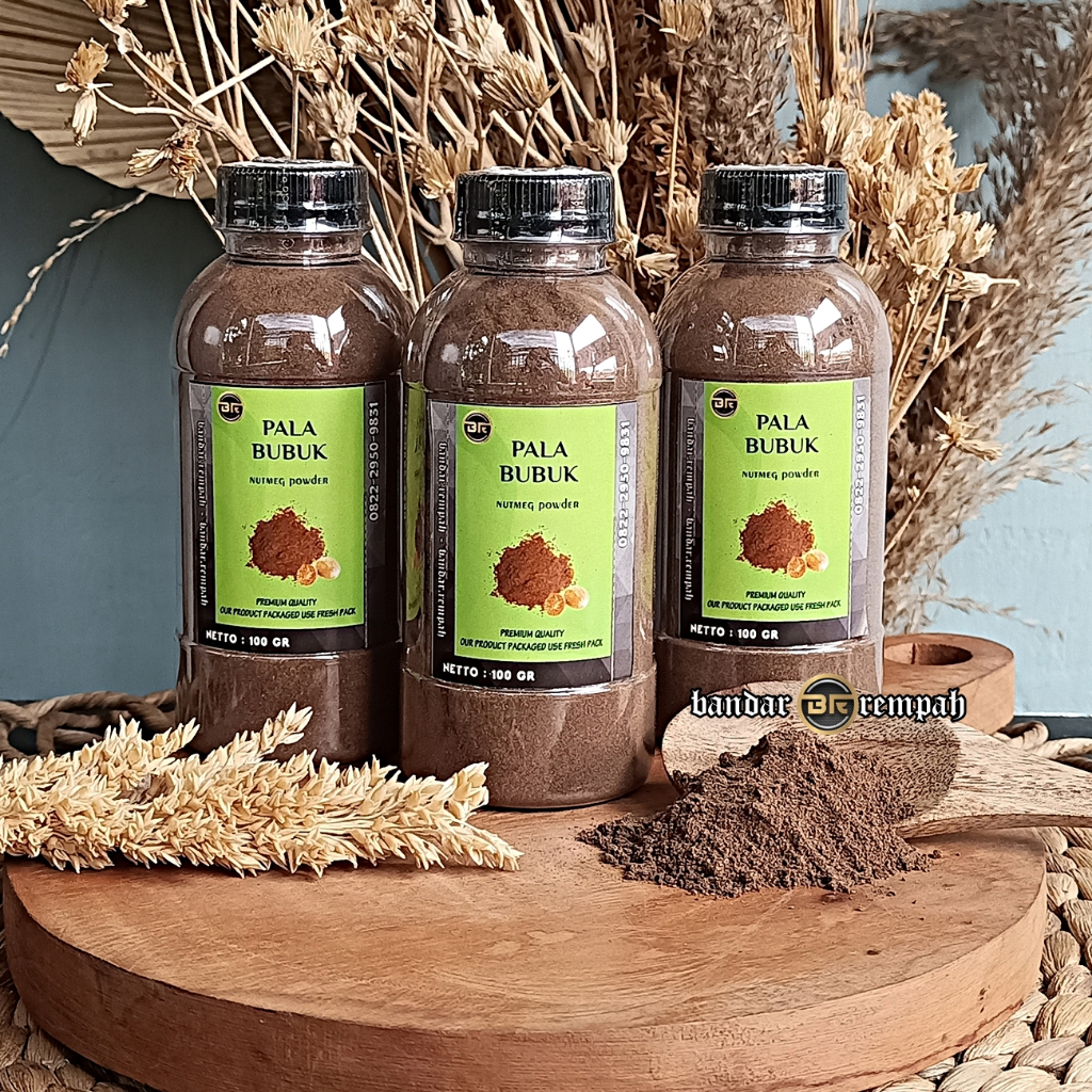 Jual PALA BUBUK (NUTMEG POWDER) | Shopee Indonesia