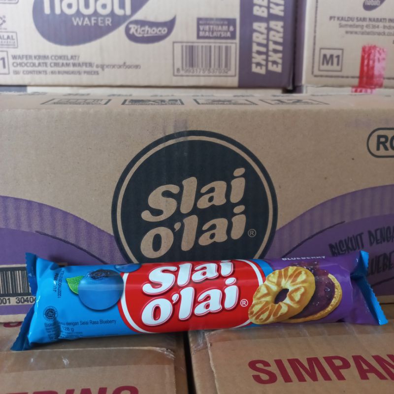 Jual Slai olai roll 128 gram 1 dus isi 24 pcs | Shopee Indonesia