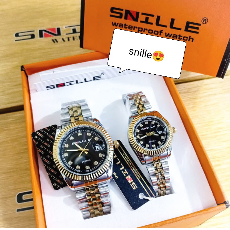 Jual Jam Tangan SNILLE Couple Rantai Original Anti Air || Bisa Beli ...