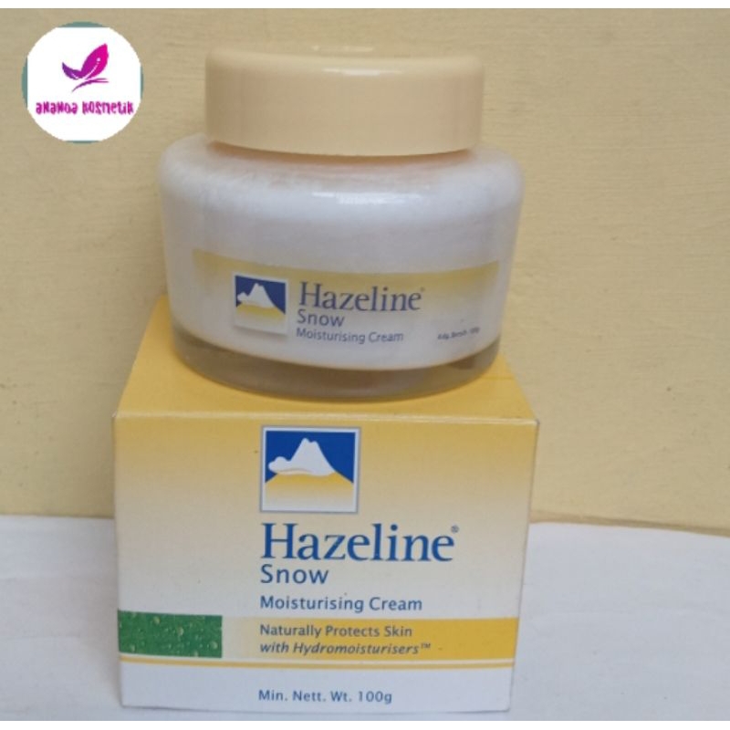 Jual HAZELINE SNOW MOISTURISING CREAM 100G / HASELINE KUNING MALAYSIA ...