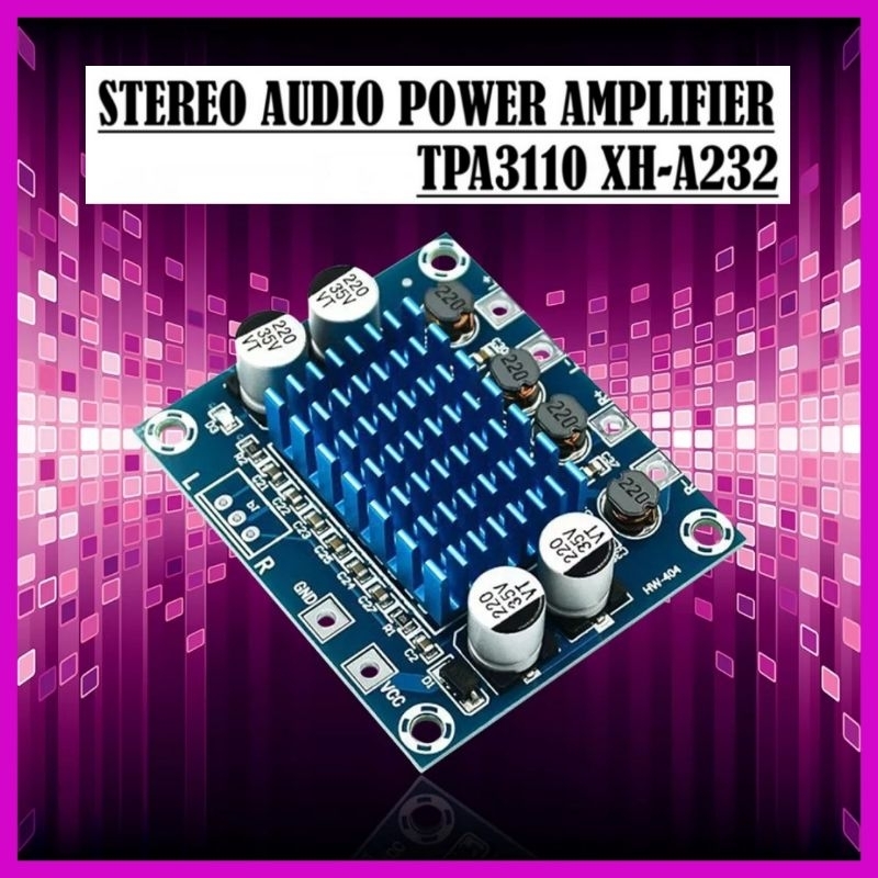 Jual Grosir TPA3110 XH-A232 30W+30W 2.0 Channel Digital Stereo Audio ...