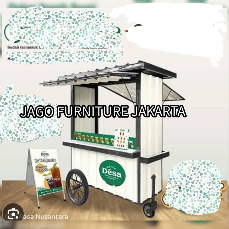 Jual gerobak es teh solo/ es teh jawa termurah | Shopee Indonesia