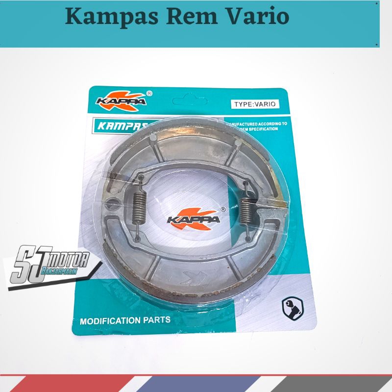 Jual Kampas Rem Tromol Belakang KAPPA Vario Beat Scoopy Spacy Helm-in ...