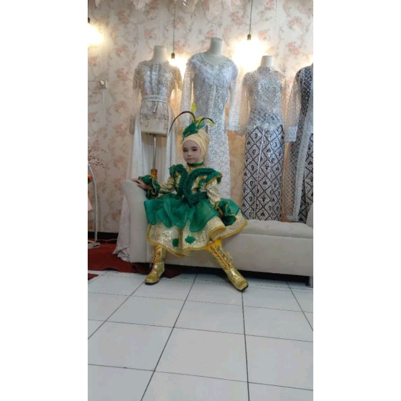 Jual baju mayoret anak TK /SD/SMP+ hiasan kepala | Shopee Indonesia