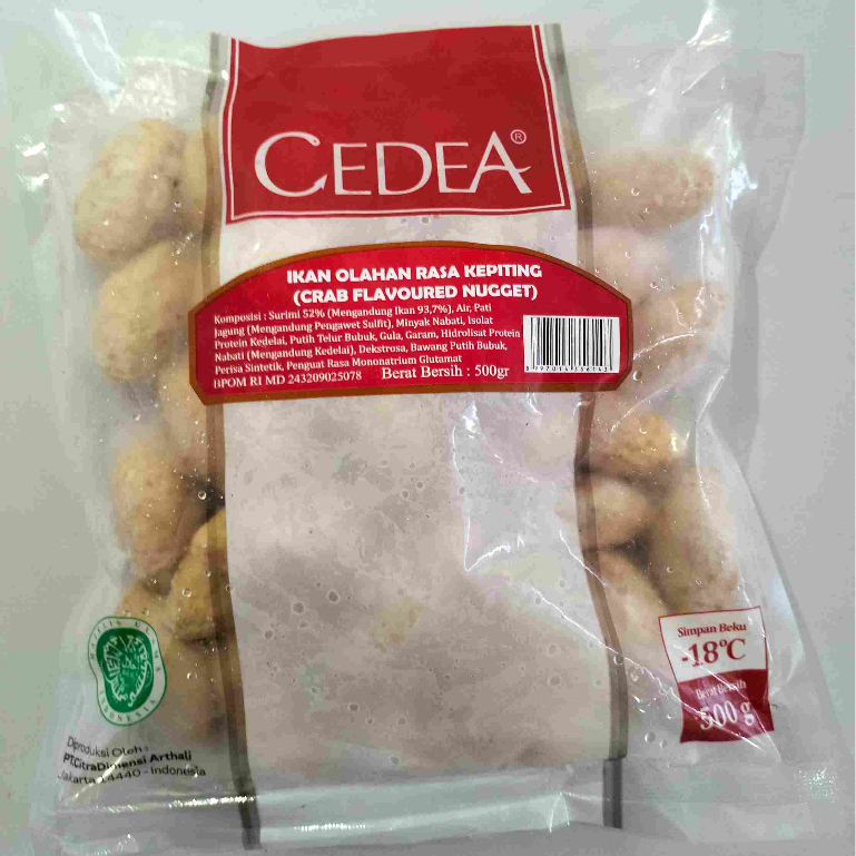 Jual CEDEA NUGGET KEPITING (500 Gram) | Shopee Indonesia
