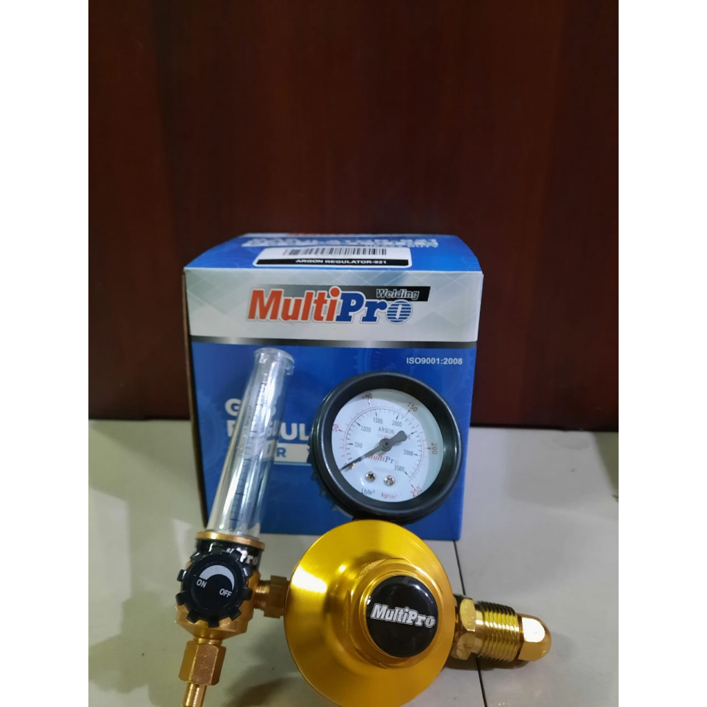 Jual MULTIPRO Regulator Gas Argon + flow meter MULTIPRO 921 | Shopee ...