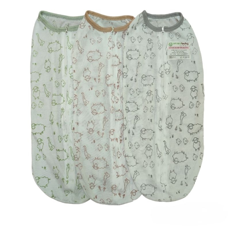 Jual 3in1 Bedong Instan Bayi Swaddle Baby Newborn Perlengkapan bayi ...