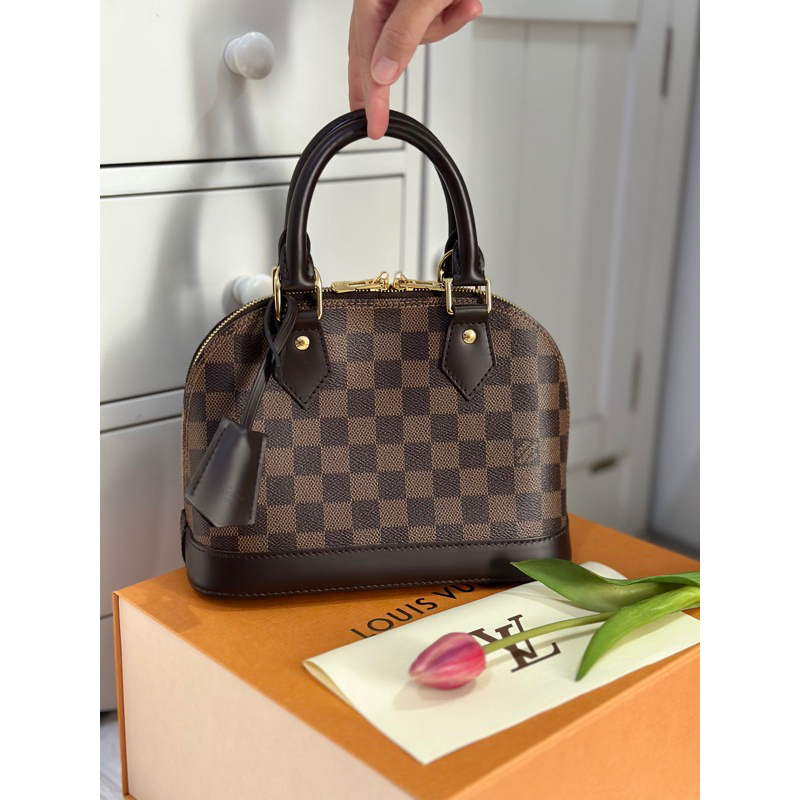 Jual LV Alma BB Damier Ebene Shopee Indonesia