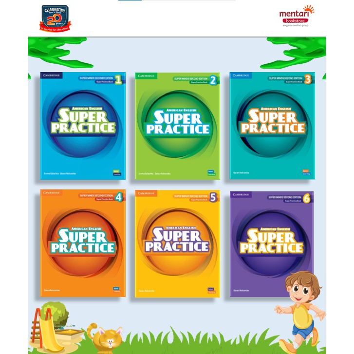 Jual Super Minds - Super Practice Book American English | Buku Latihan Belajar Bahasa Inggris ...