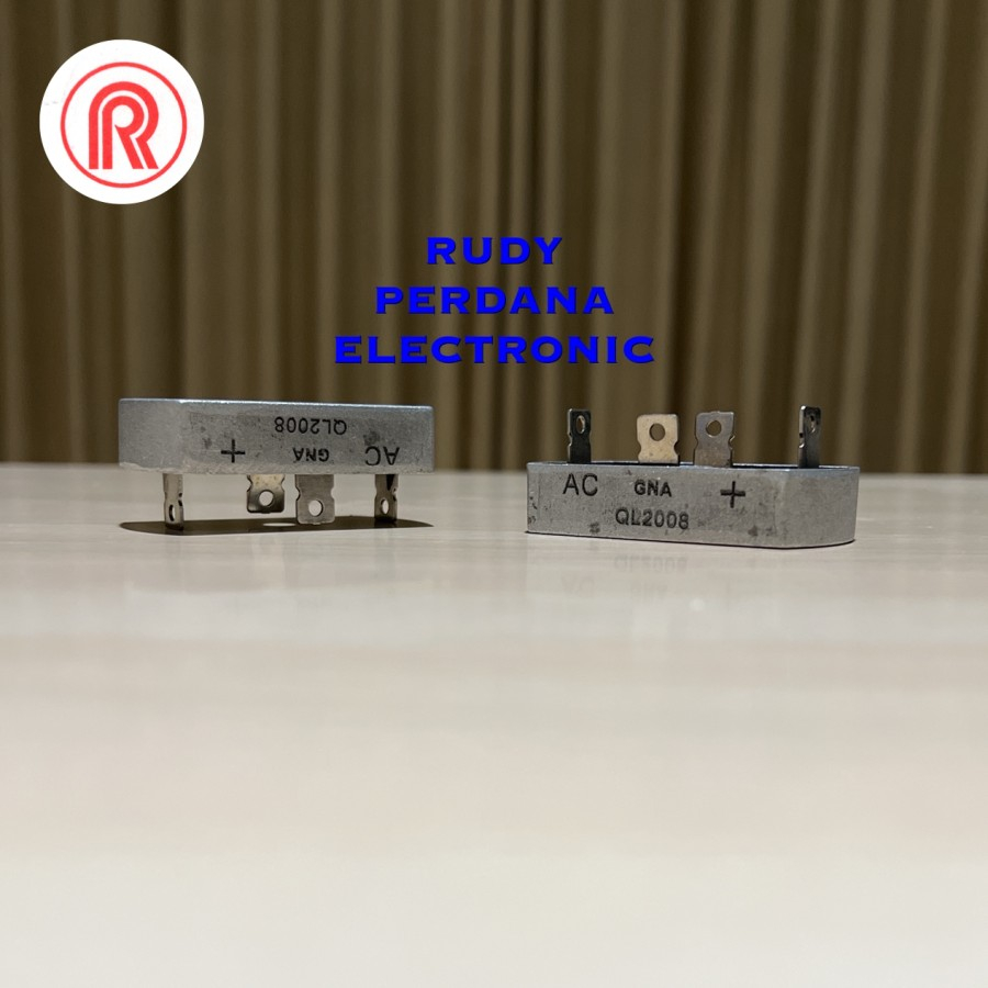 Jual DIODA DIODE BRIDGE LONJONG QL 2008 20A 800V 20 AMPERE 800 VOLT | Shopee Indonesia