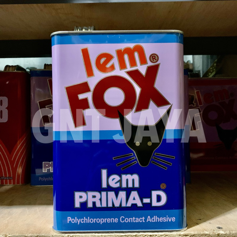 Jual Lem Fox Prima D 2,5 kg Lem hpl lem decosheet tacon lem triplek ...