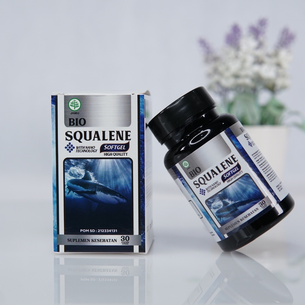 Jual BIO SQUALENE SOFTGEL MINYAK HATI IKAN HIU 100% EKSTRAK MINYAK HATI ...