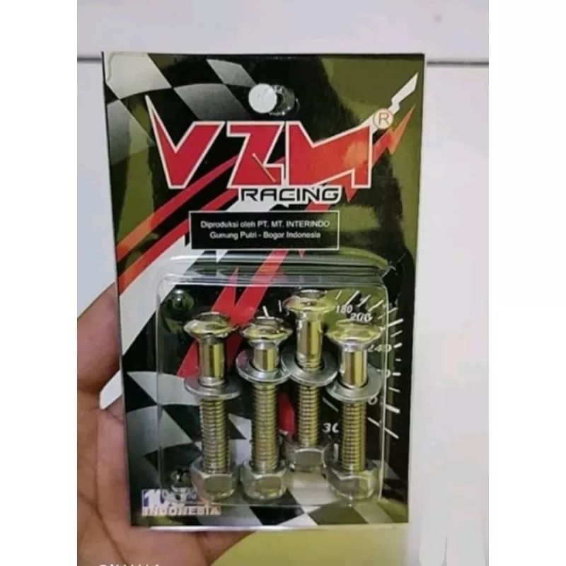 Jual BAUT GEAR BELAKANG SET MUR KLX 150 PANJANG 5CM | Shopee Indonesia