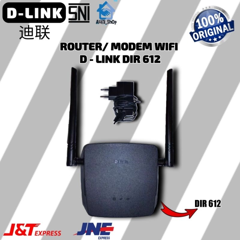 Jual Router Wifi D-Link DIR 612 Modem Wifi D Link | Shopee Indonesia