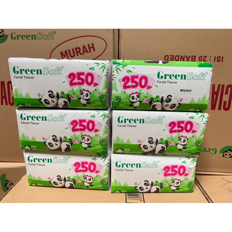 Jual Tissue greensoft 250 gram paket 6 pcs | Shopee Indonesia