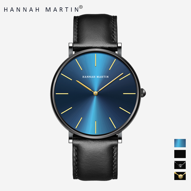 Jual HANNAH MARTIN Jam Tangan Pria 100% Original Keren Sangat tipis ...