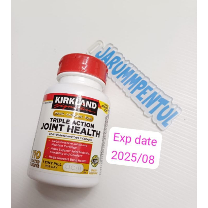 Jual Kirkland Signature Triple Action Joint Health 110 tablets | Shopee Indonesia