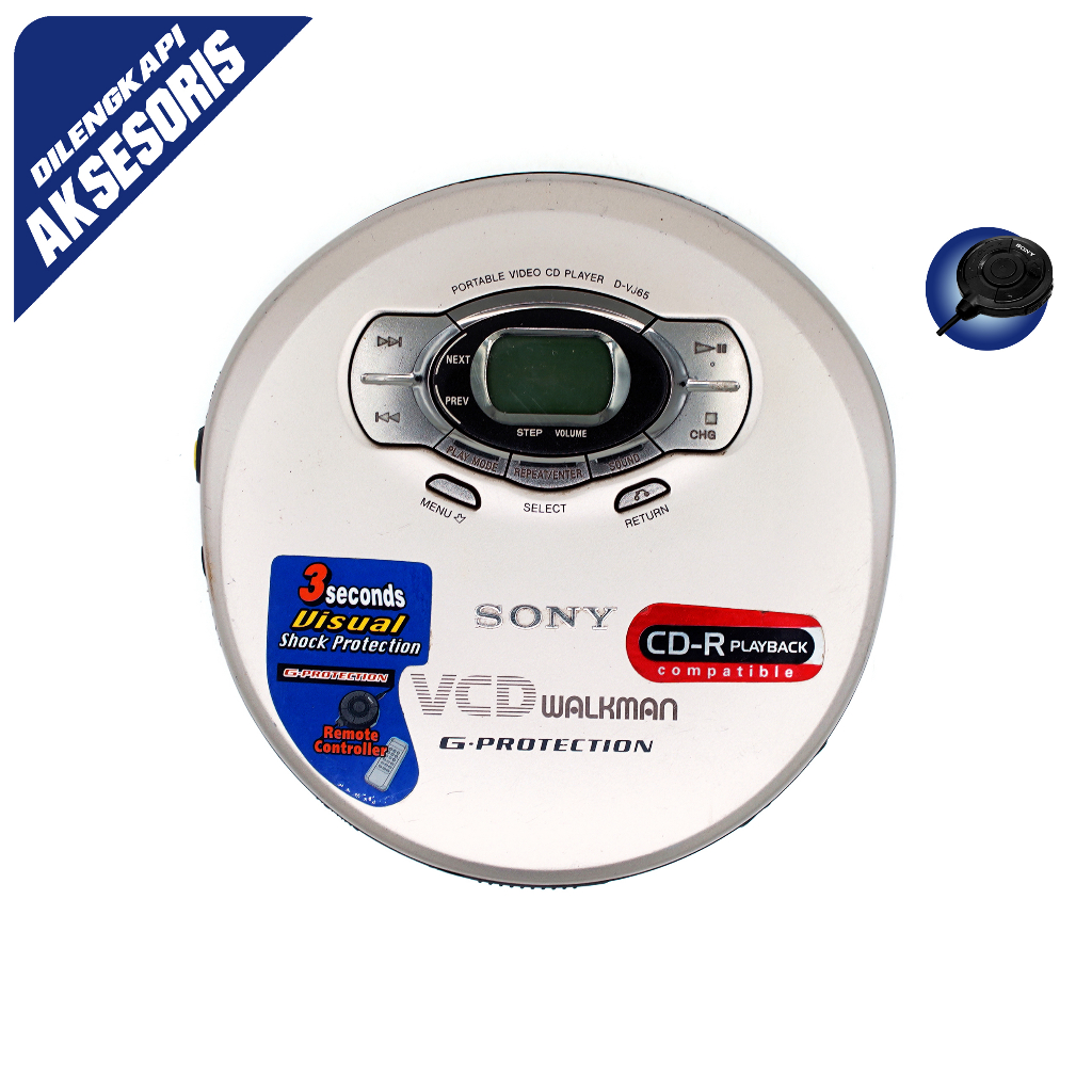 Jual Sony VCD WALKMAN D-VJ65 - Portable VCD Player | Shopee Indonesia
