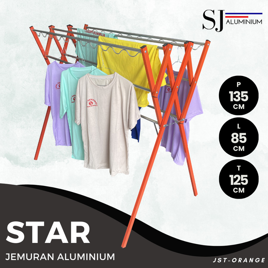 Jual STAR - Jemuran Baju / Jemuran Rak Handuk / Jemuran Pakaian ...