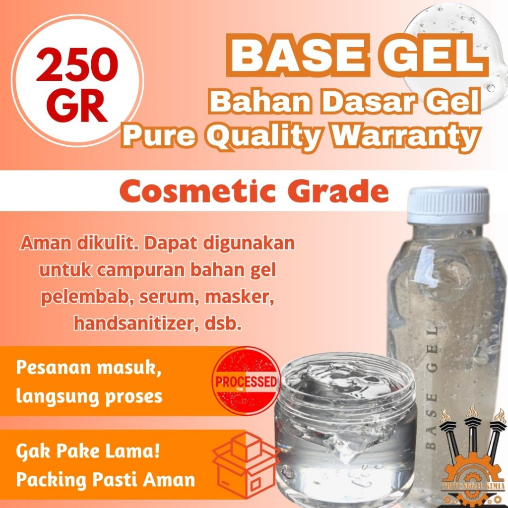Jual Basic Gel 250 gram Gel Sediaan Non Alkohol Terbaik | Shopee Indonesia