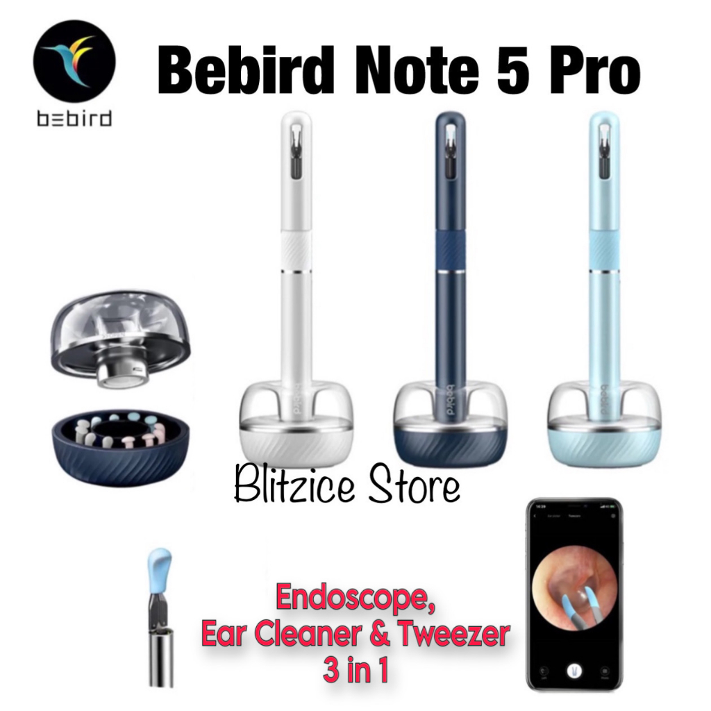 Jual Bebird Note 5 Pro Visual Ear Stick Tweezer Endoscope Endoskopi ...