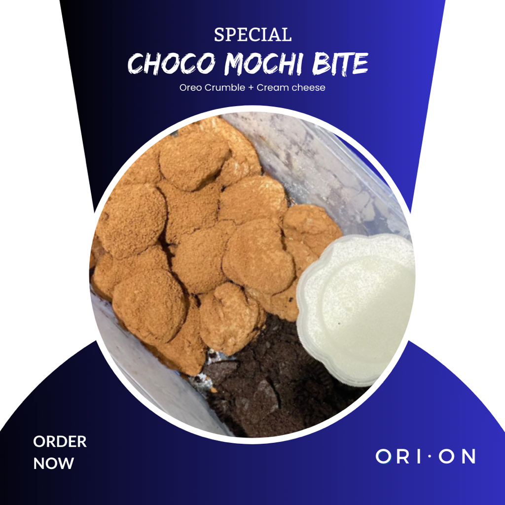 Jual ORION Mochi bites cream Cheese Choco Oreo | Shopee Indonesia