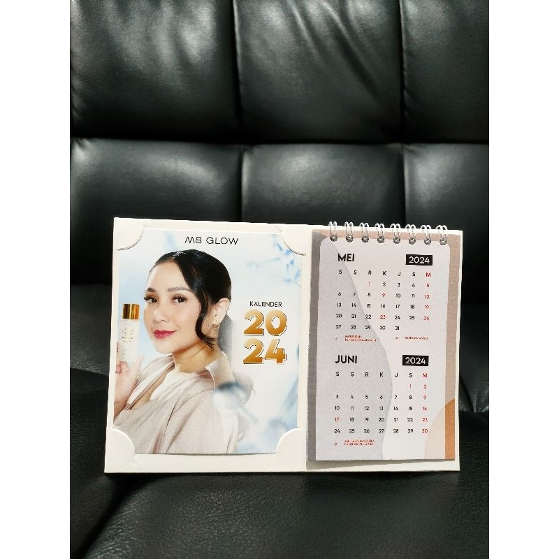 Jual KALENDER MEJA MS GL0 2024 real pict | Shopee Indonesia