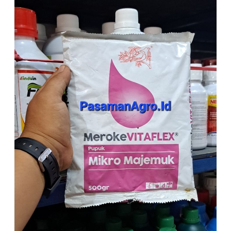 Jual PUPUK MEROKE VITAFLEX - 500 GRAM | Shopee Indonesia