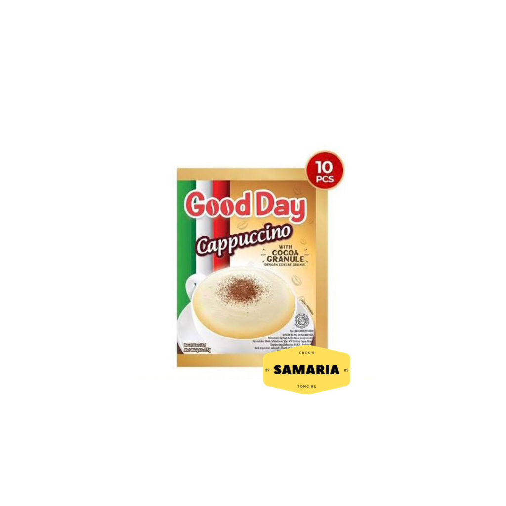 Jual Good Day Cappuccino 25 Gram (10 Pcs) | Shopee Indonesia