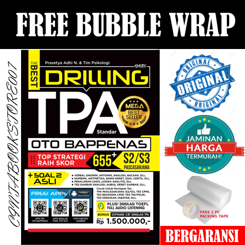 Jual BUKU THE BEST DRILLING TPA OTO BAPPENAS S2/S3 PASCASARJANA 2023-2024 | Shopee Indonesia