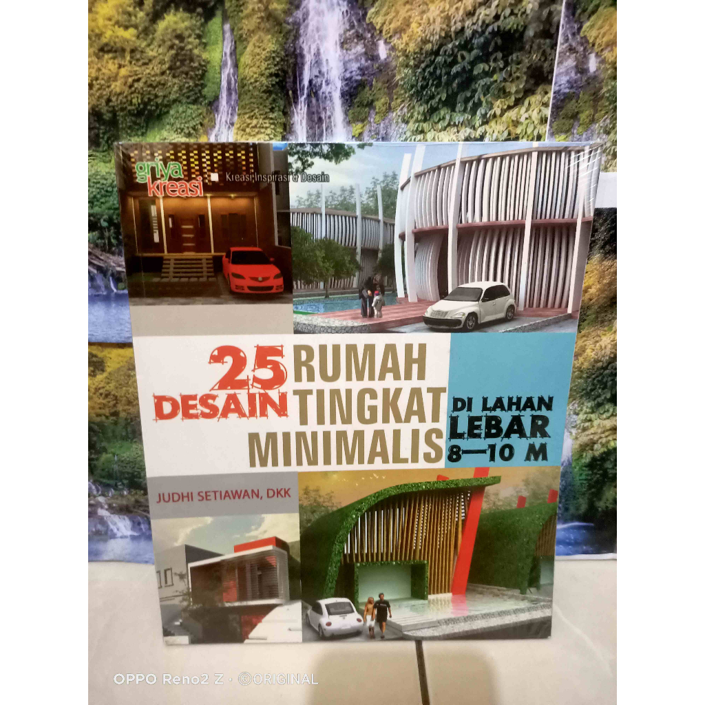 Jual BUKU 25 RUMAH DESAIN TINGKAT MINIMALIS DI LAHAN LEBAR 8-10 M | Shopee Indonesia